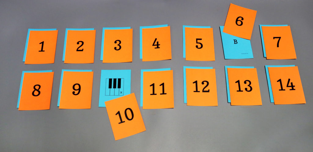 Individual Key Memory Game